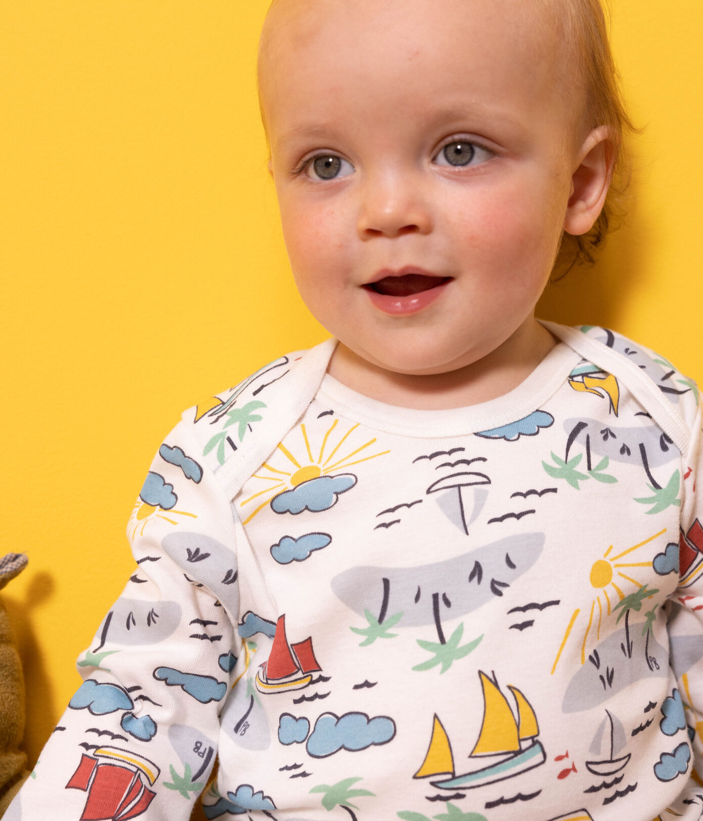 Dors-bien sans boutons-pression et sans pieds explorateurs en coton ...