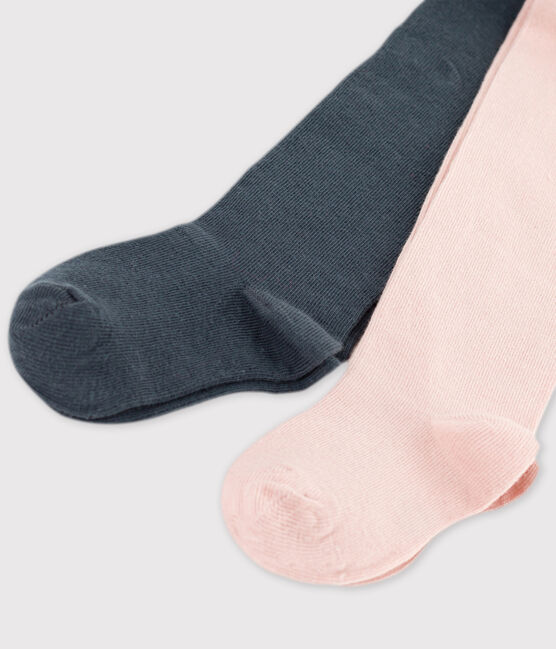 Lot de 2 collants enfant fille variante 1 | Petit Bateau