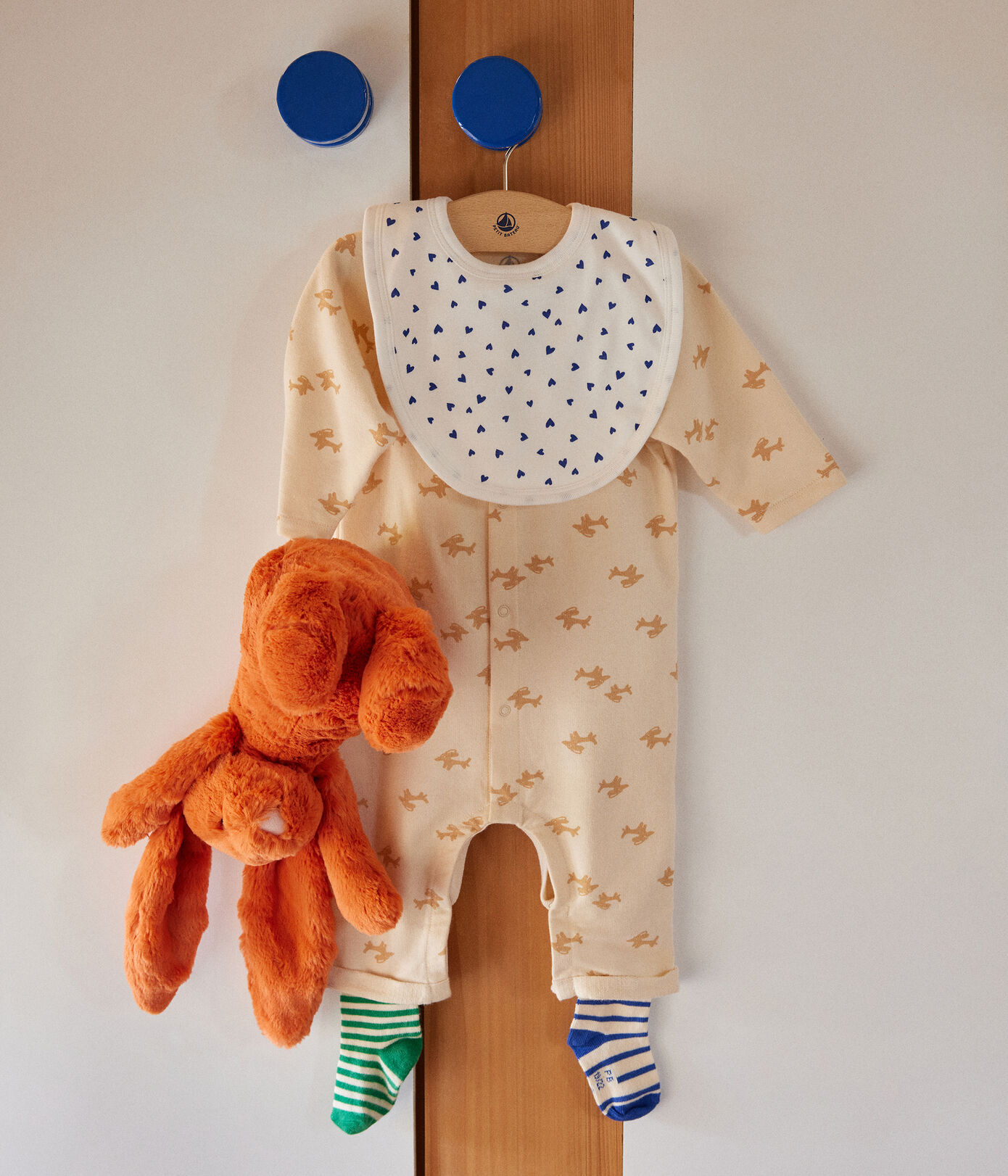 Combinaison longue en molleton léger bébé AVALANCHE/TOURONE | Petit Bateau