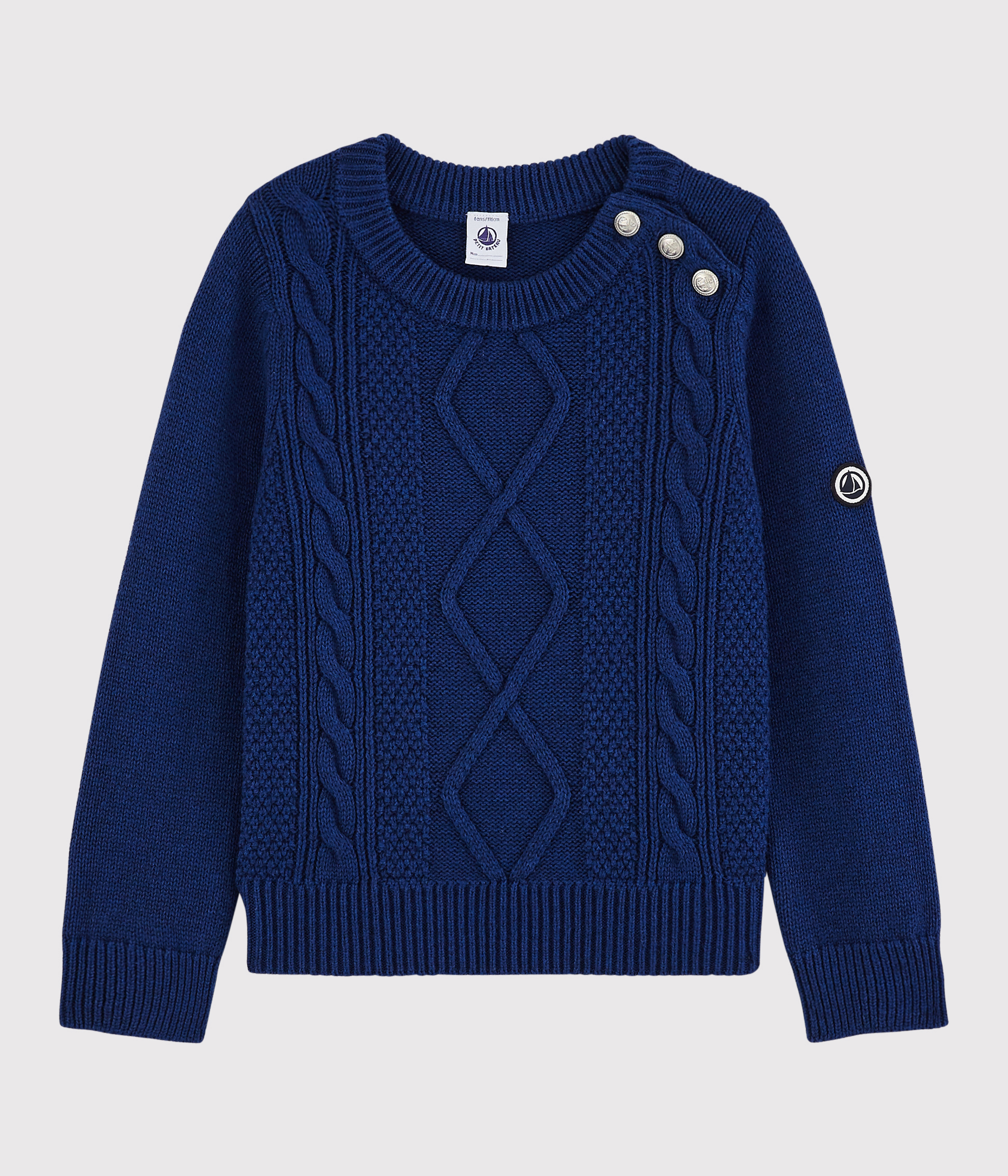 Pull laine et coton enfant garçon | Petit Bateau