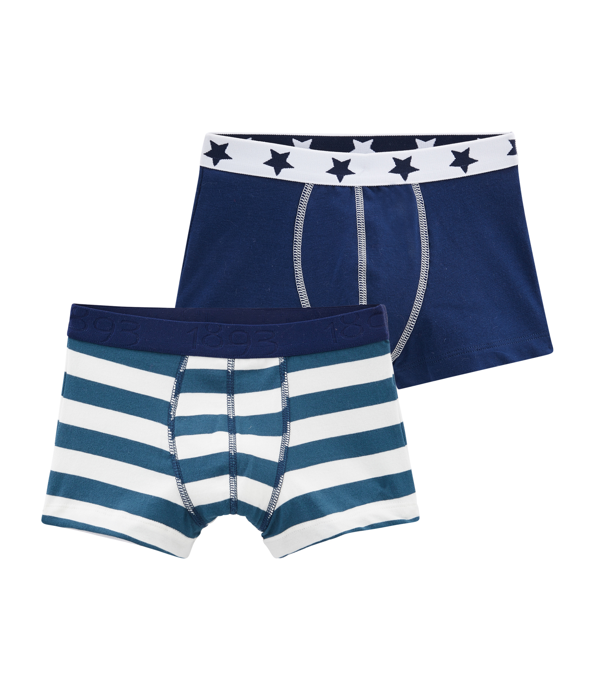 Duo de boxers petit garçon variante 1 | Petit Bateau