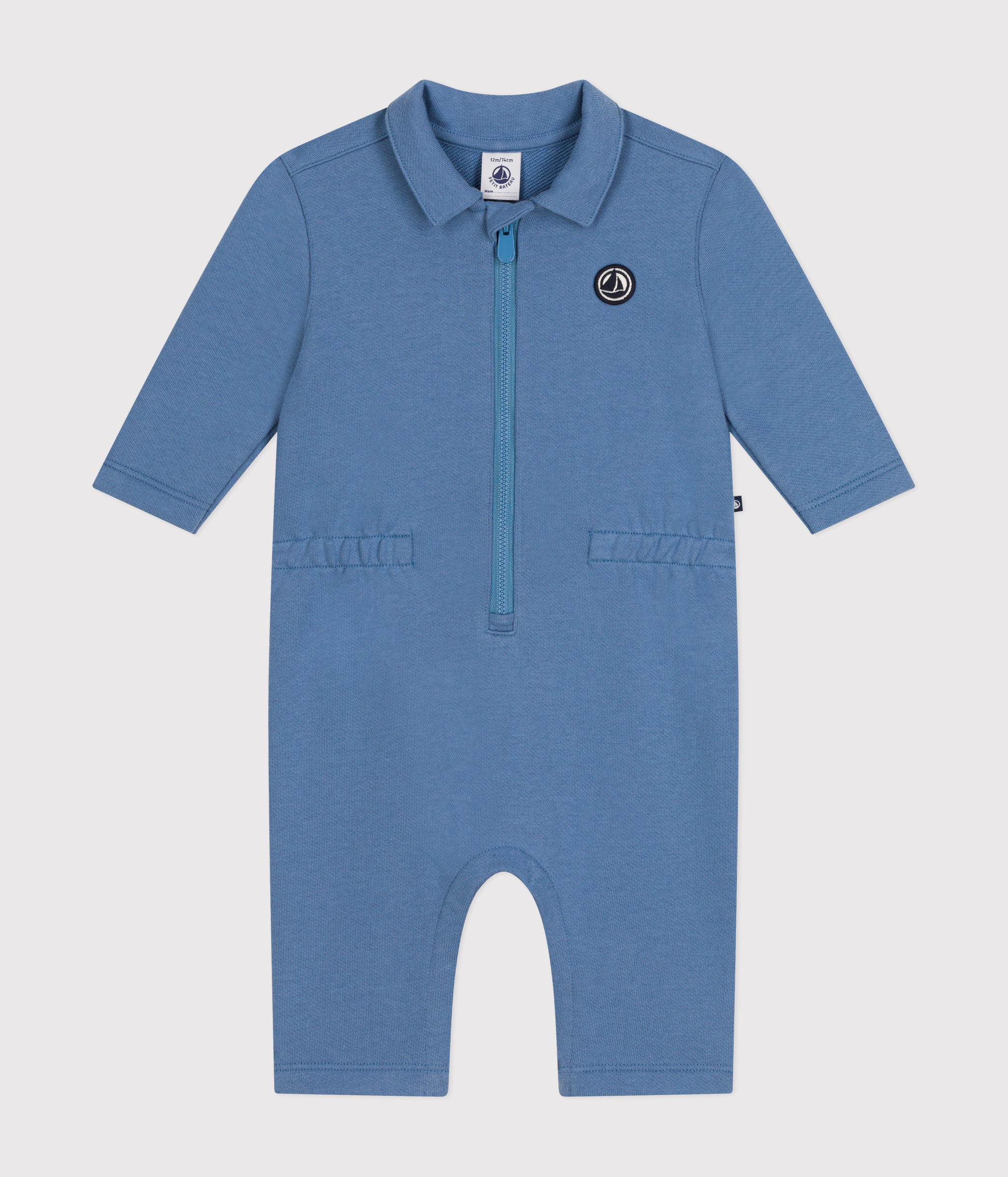 Combinaison longue en molleton bébé BEACH | Petit Bateau