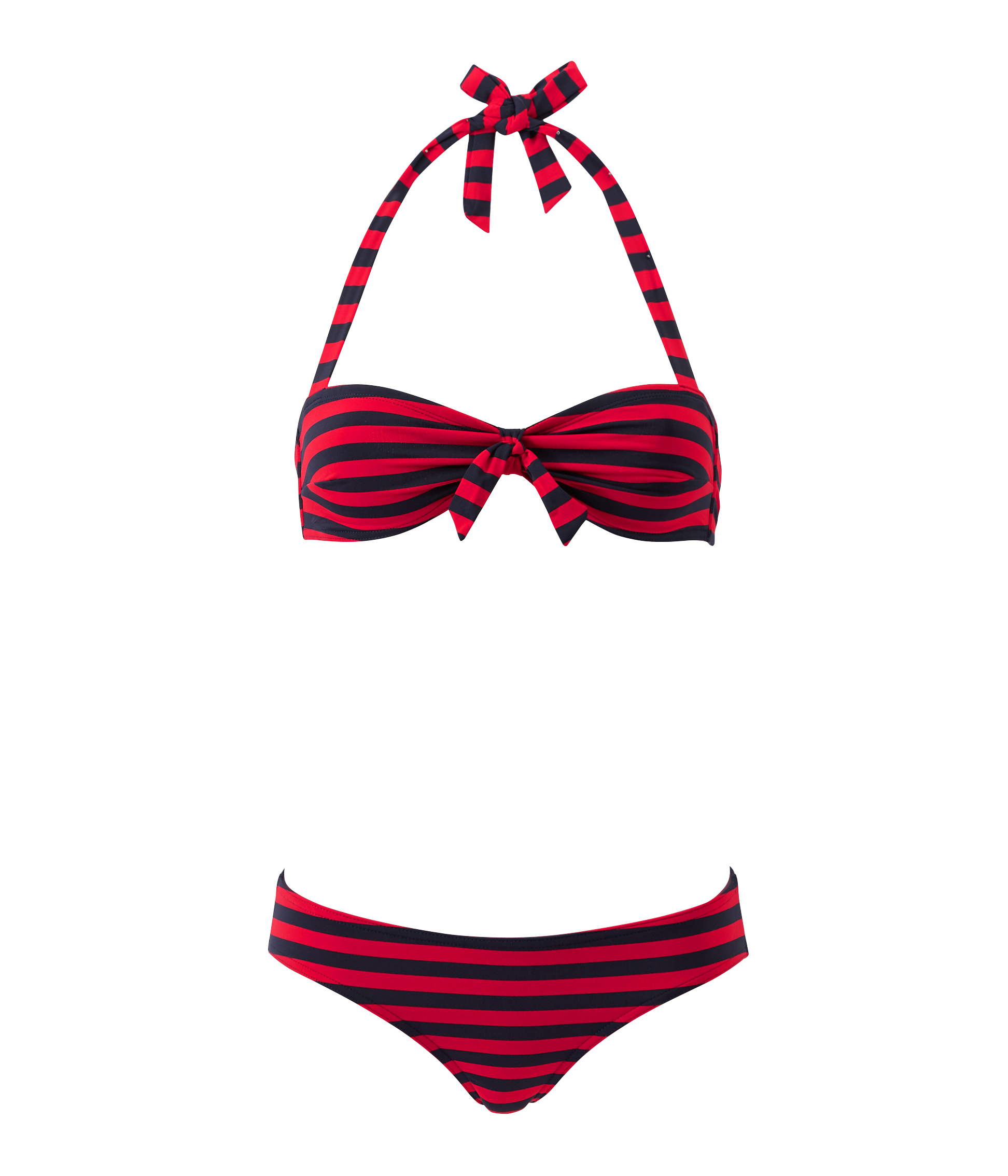 Maillot de bain 2 pièces femme forme bandeau rayé SMOKING/TERKUIT ... Maillot de bain 2 pièces femme forme bandeau rayé SMOKING/TERKUIT ...