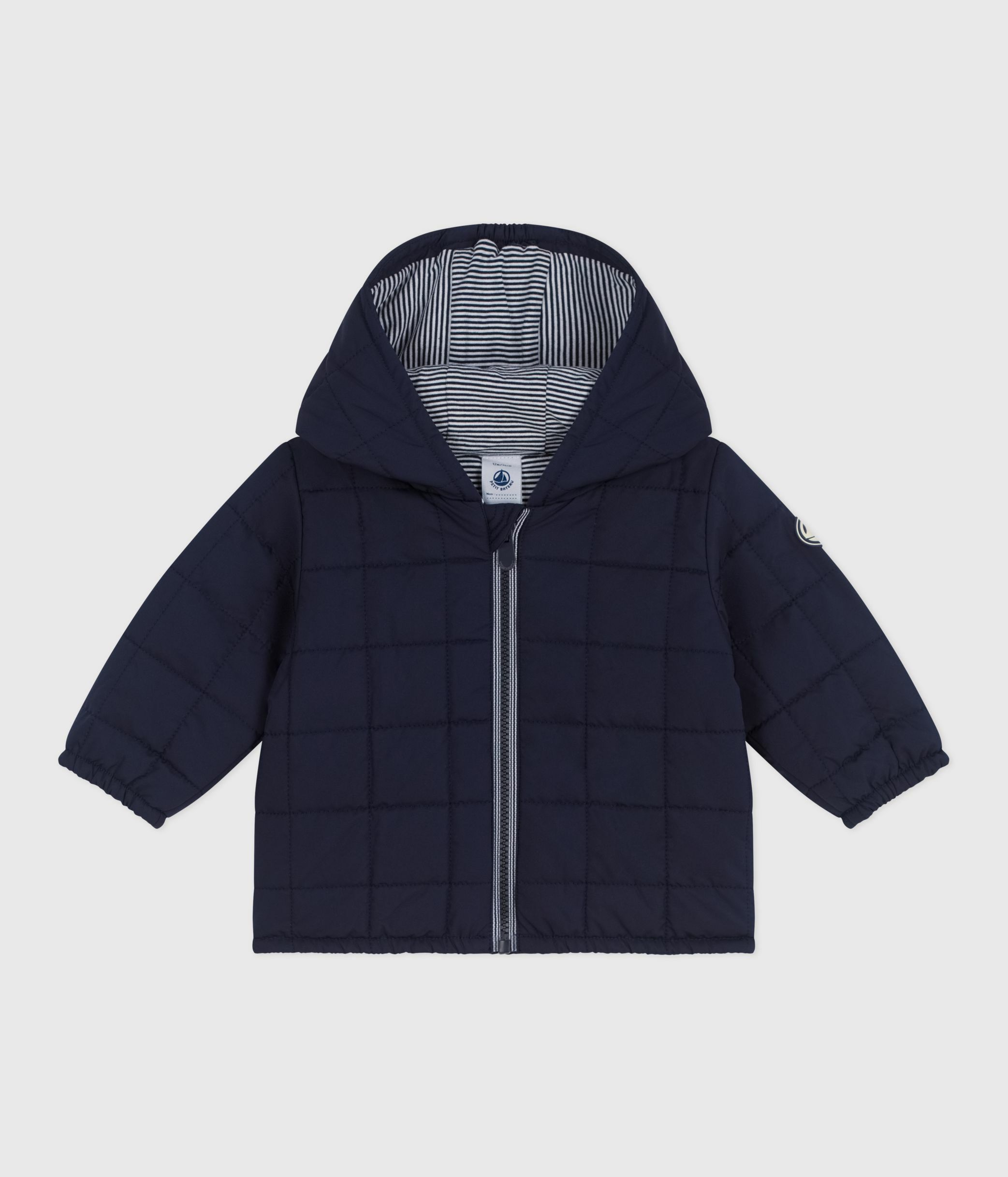 Doudoune bébé en polyester uni SMOKING A0EB205 | Petit Bateau
